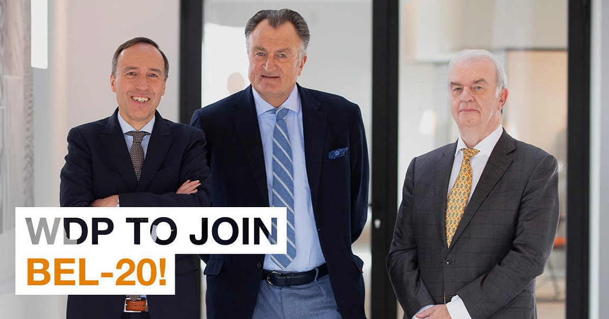 Warehouses De Pauw | WDP in Bel-20 after 20 years of listing